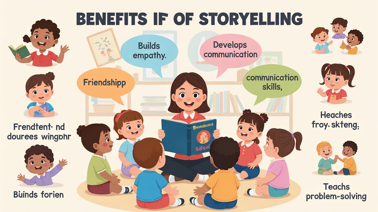 Top benefits of storytelling for preschool social & emotional ...